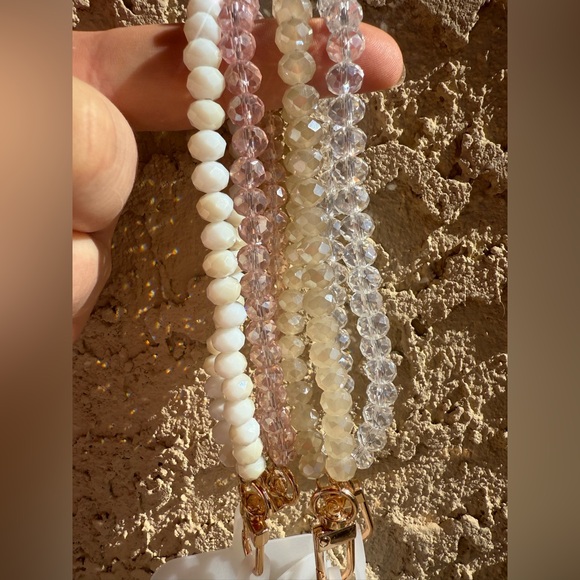 Accessories | Crystal Phone Charm Single Strand | Poshmark